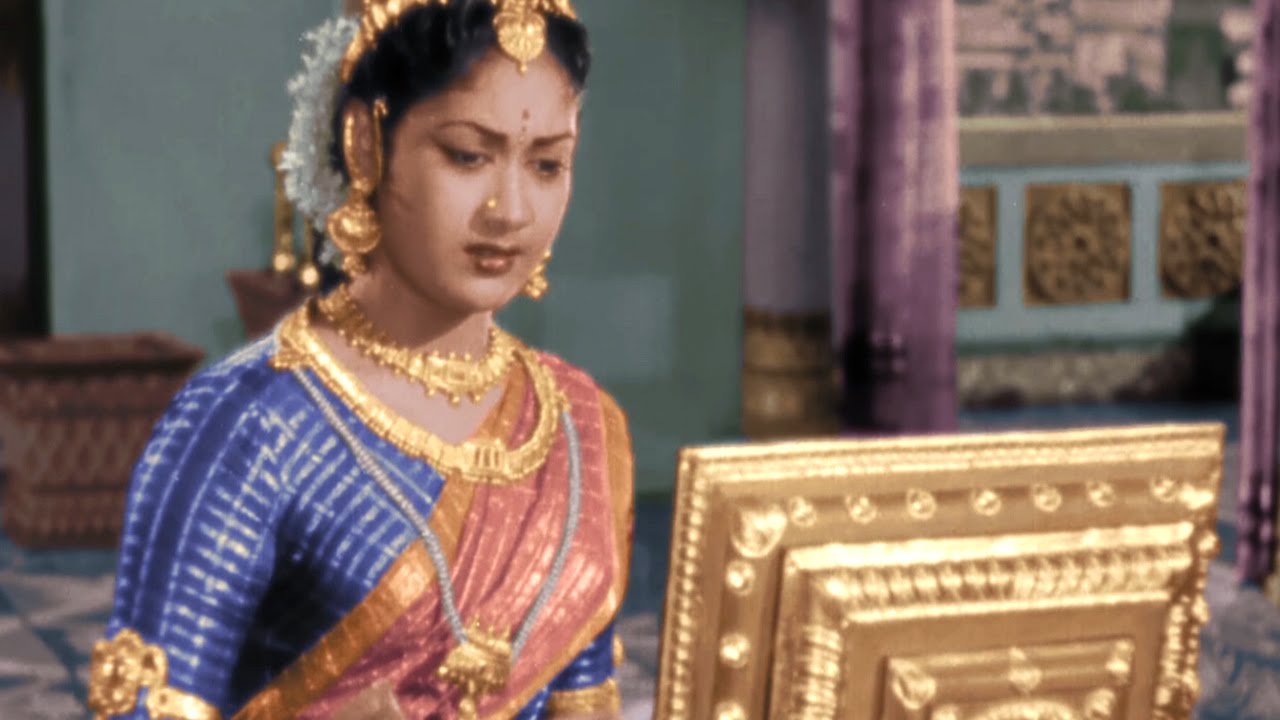 Neeve Naa Nanu Talachinadi Video Song || Maya Bazar (1957) Movie || NTR ...