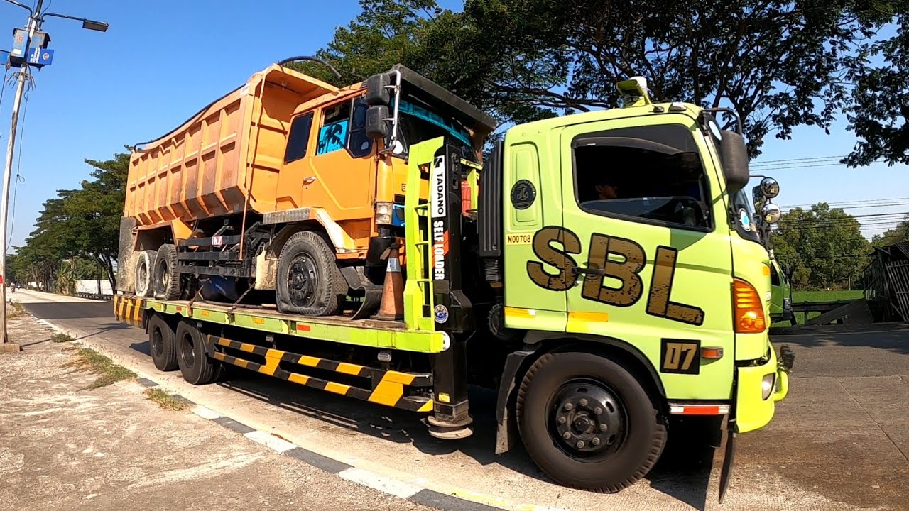 Truck SBL o7 Melintasi Pantura. - YouTube