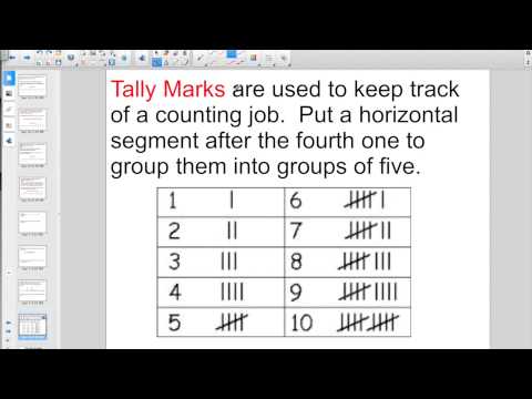 Lesson 12: Line, Rays, Segments, Number Lines & Tally Marks - YouTube