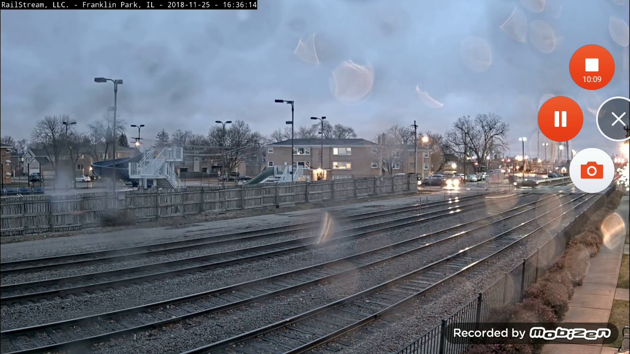 A Very Snowy Sunday Night on Railstream, And VR - Railcam Railfanning ...