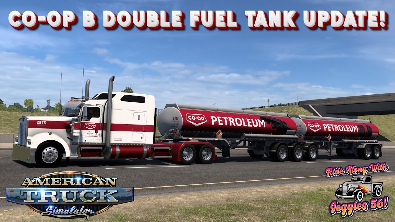 ATS | Update to the CO-OP B-Double Fuel Tanker Skin! Check it out ...