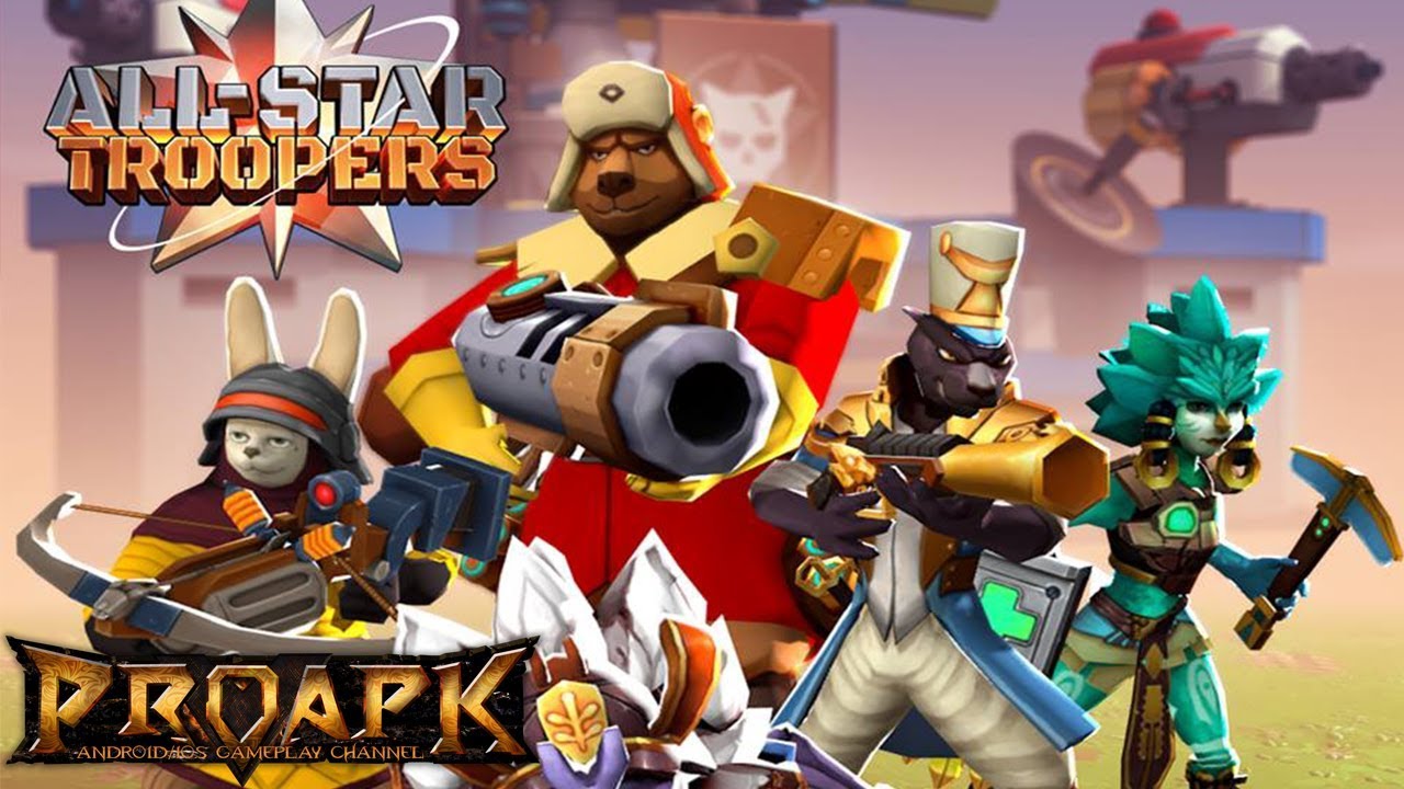 All-Star Troopers Gameplay Android / iOS - YouTube