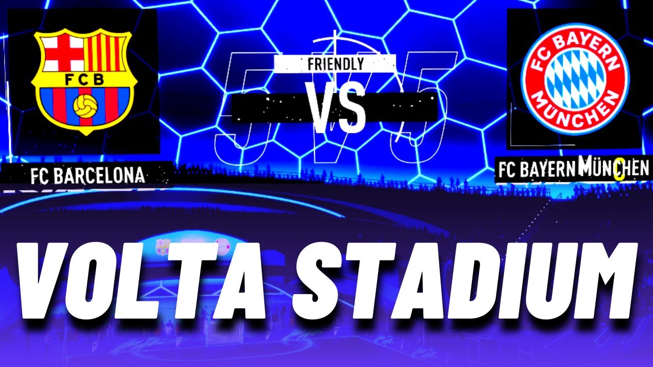 🔥 fifa 22 volta stadium 5v5 | barcelona vs Bayern München - YouTube