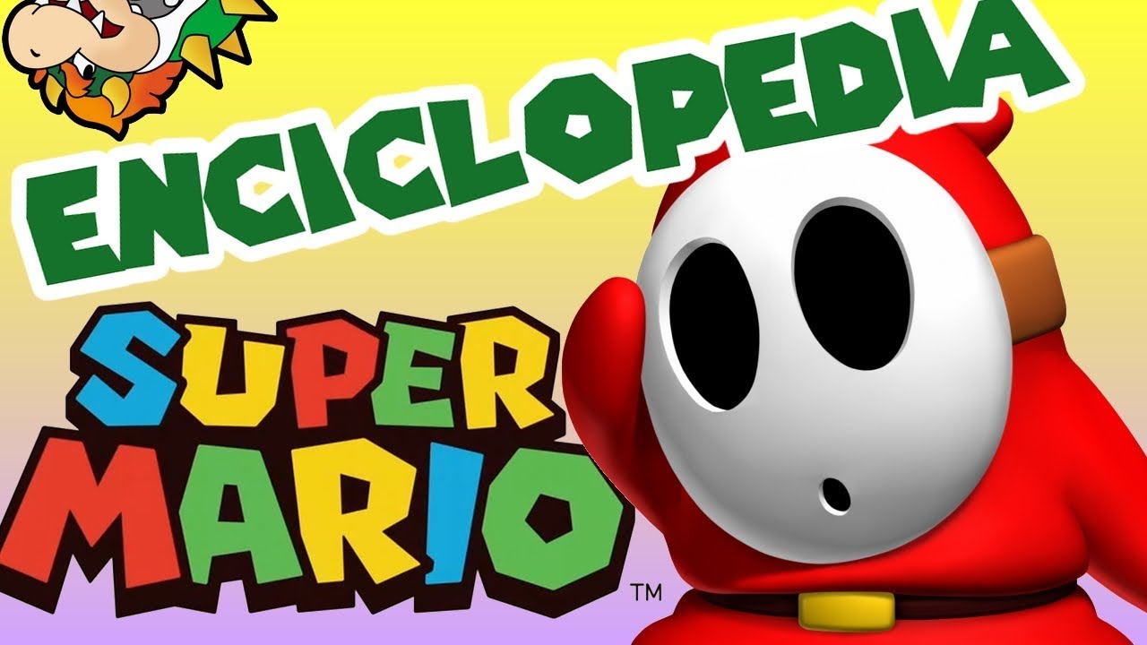 ¿Quién es Shy Guy? - Enciclopedia Super Mario Bros. - YouTube