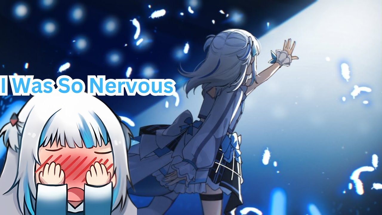 Gura talks about HoloExpo during her first Twitter(X)Space! And all ...