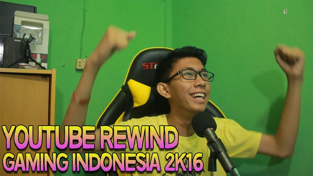 YOUTUBE REWIND GAMING INDONESIA 2016 - Reaction Ane - YouTube