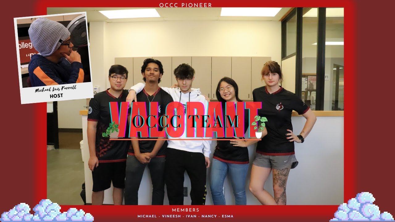 Quick Peek on the New OCCC Valorant Team | OCCC Pioneer | - YouTube