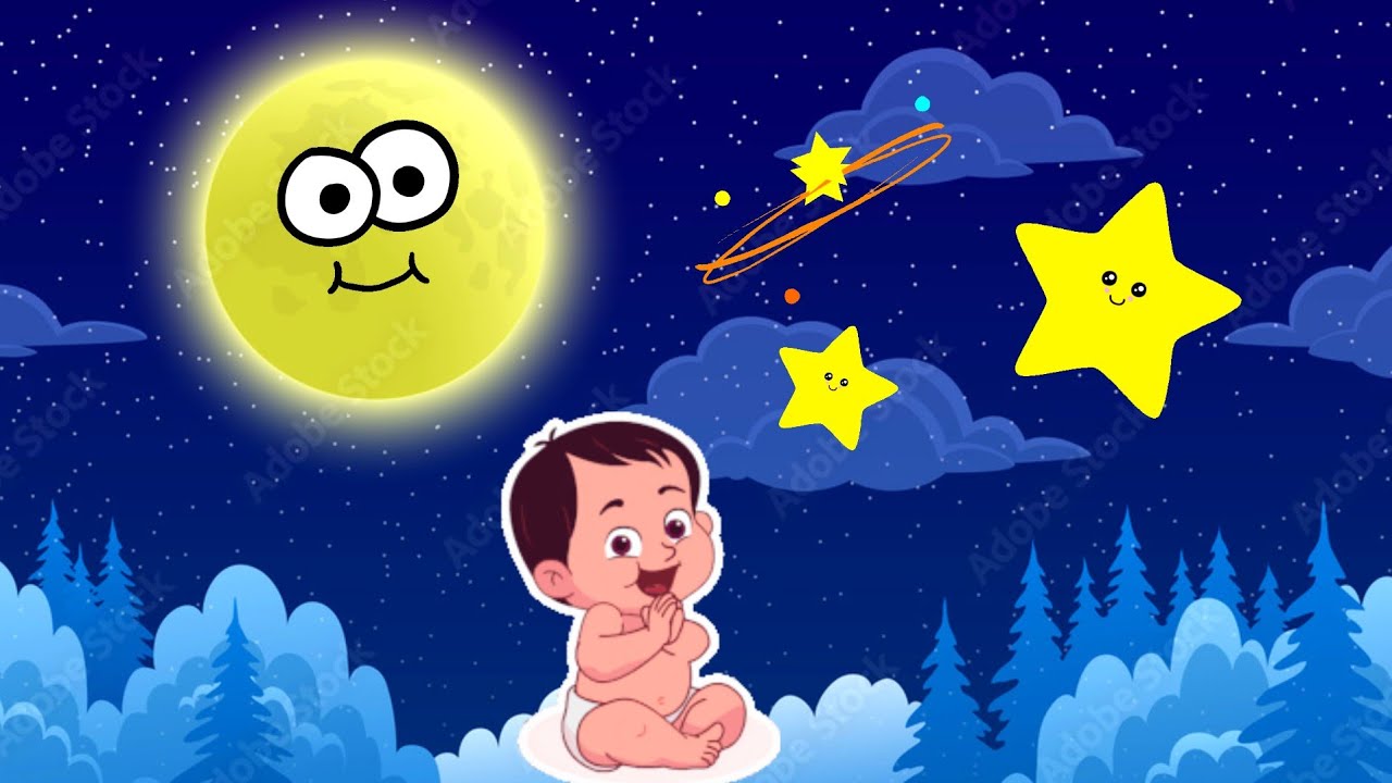"Twinkle Twinkle Little Star 🌟 | Popular Nursery Rhyme for Babies ...
