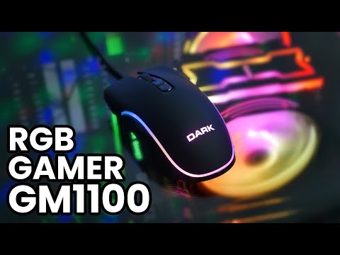 DARK GM1100 RGB Mouse ile Oyun Keyfiniz Artacak Masanız Şenlenecek