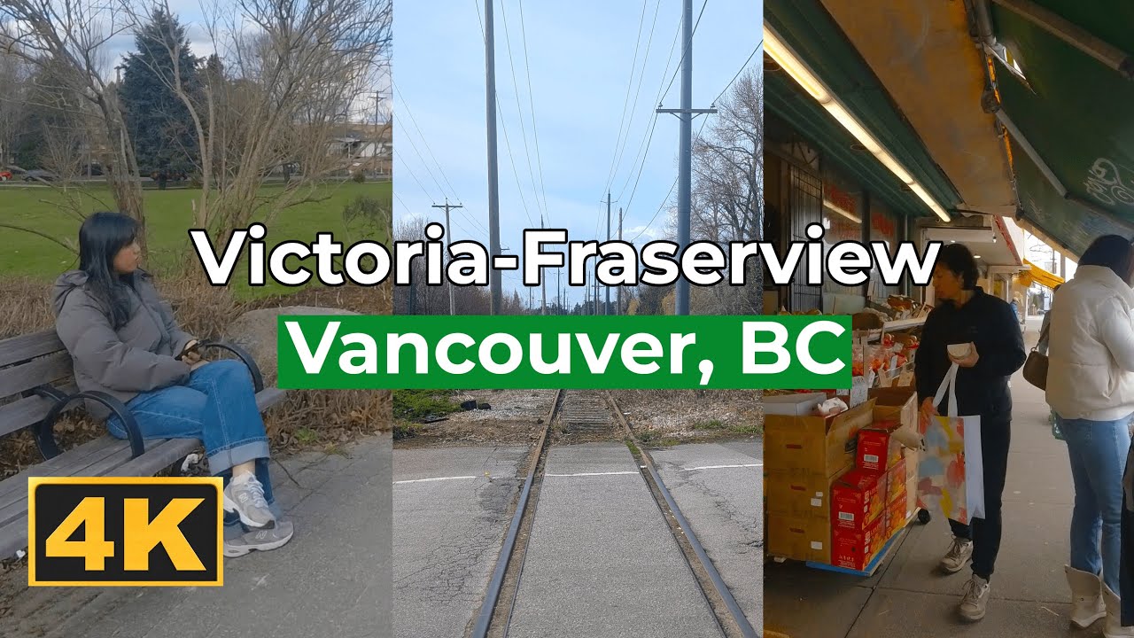 🇨🇦 4K 2025 | Walking Through Victoria-Fraserview, Vancouver BC | Scenic ...