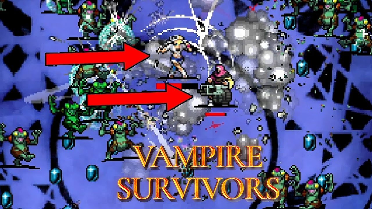 Mapa INVERTIDO e PERSONAGEM DUPLO - Vampire Survivor Emerald Diorama ...
