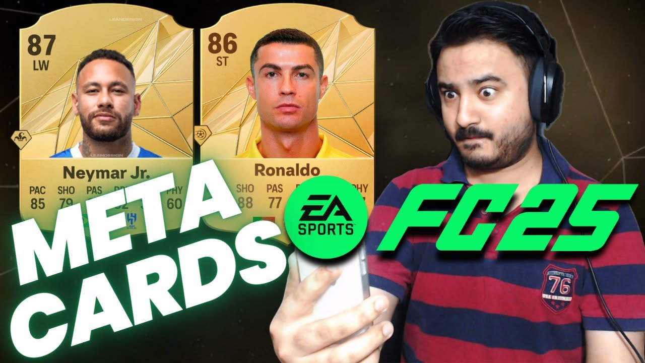 Top Meta Cards Ft. Cr7 & More in EAFC 25 - YouTube