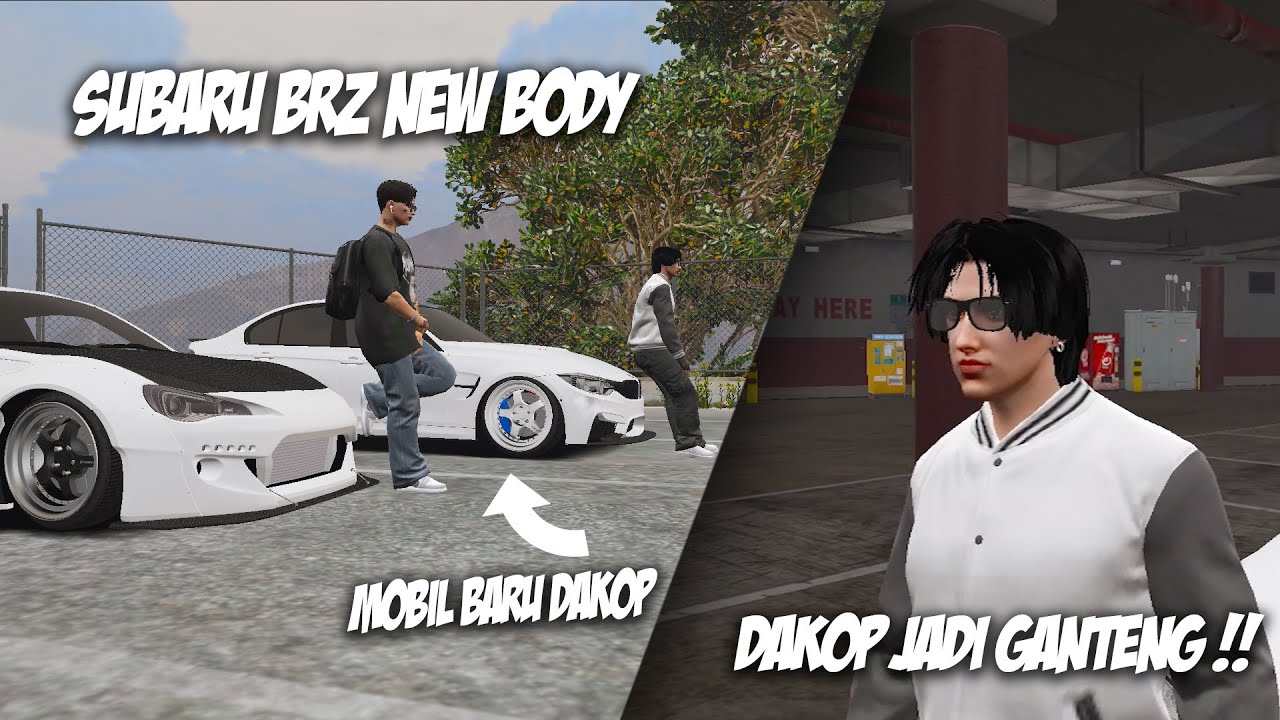 NEW BODY BRZ - MUKA DAKOP SETELAH OPRASI GANTENG BANGET !! GTA 5 ...