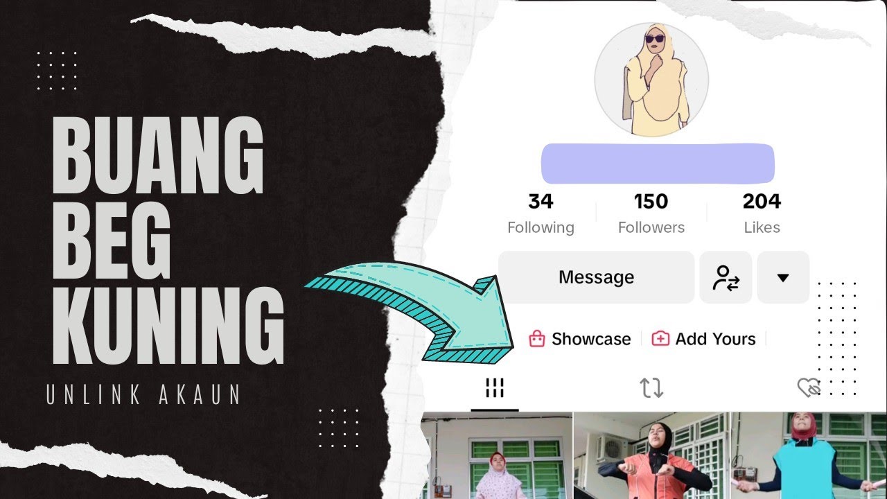 NAK HILANGKAN BEG KUNING DI PROFILE TIKTOK ? - YouTube