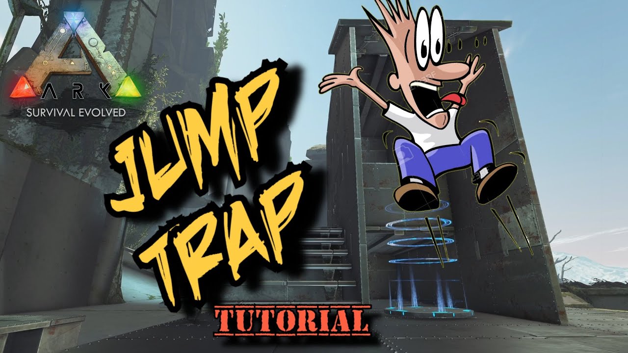 Jump Trap! - Man Trap for Ark Survival Evolved - YouTube