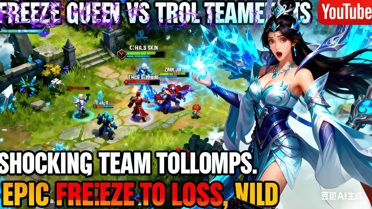 Shocking MOBA Disaster: Ice Waltz Zhen Ji Dominated → Teammates Ignored ...