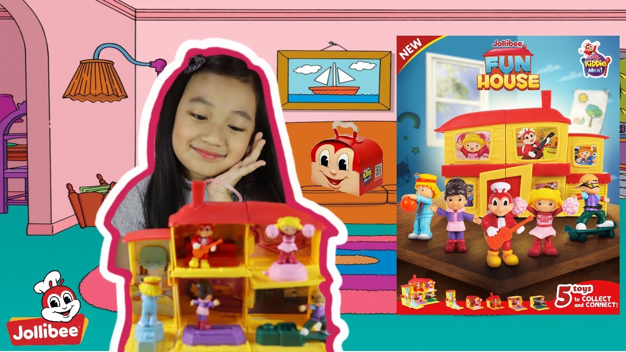 (2019) Jollibee Kiddie Meal Fun House #Unboxing - YouTube