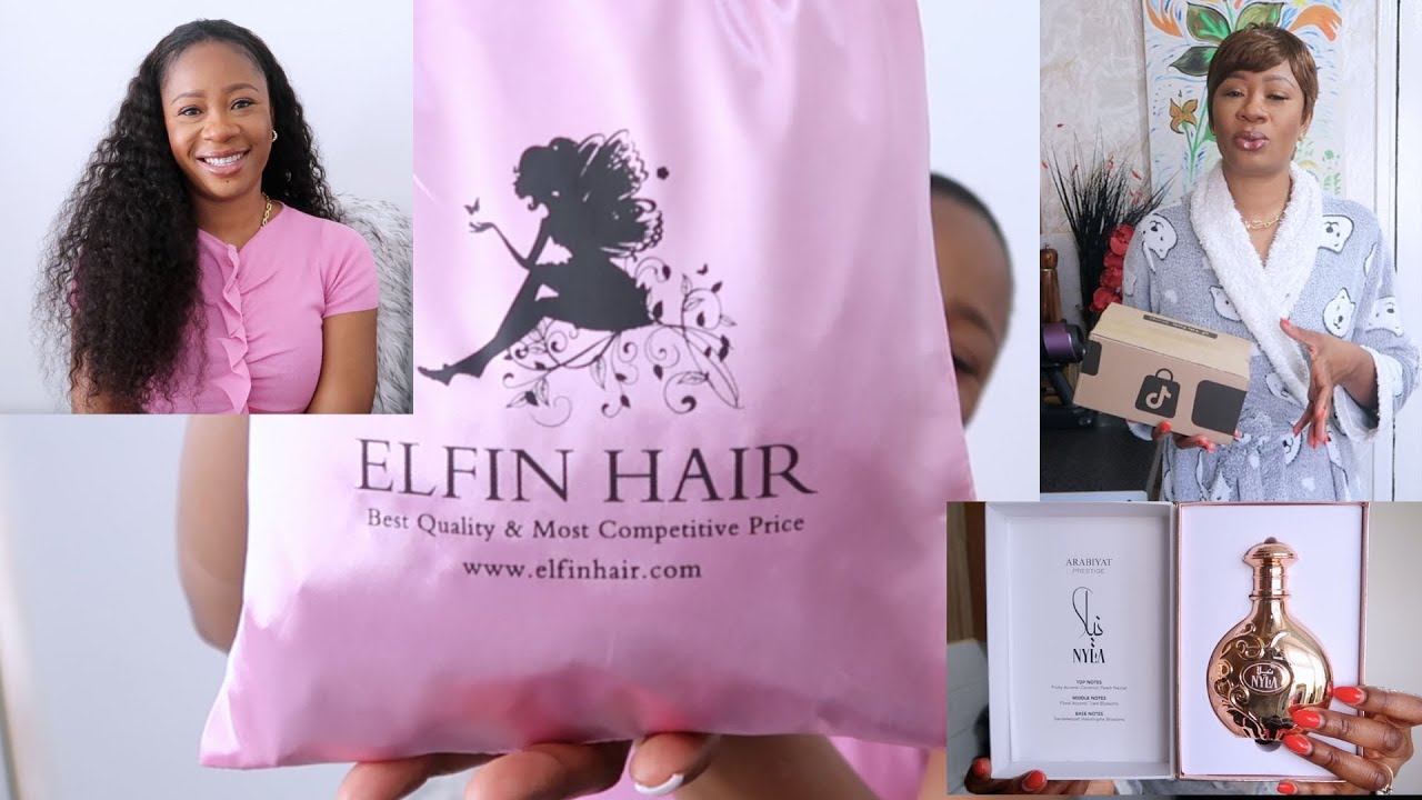 VLOG | Demi-perruque invisible sans colle | ELFINHAIR | Déballant - YouTube