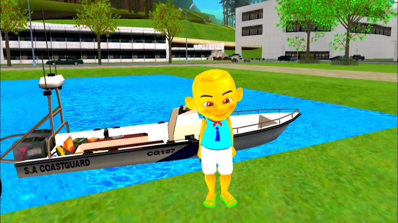Keseruan ipin main perahu di 2 kolam kecil 😂 ZaaMooN Game - YouTube