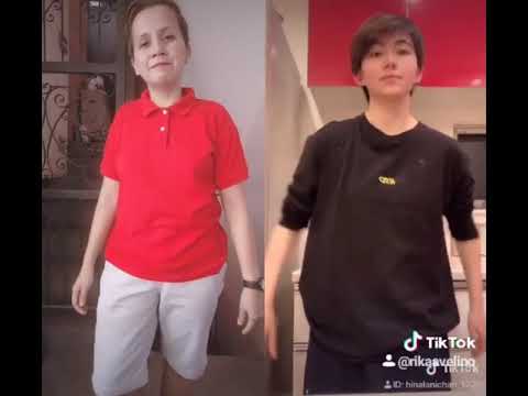 Rika Tiktok Short Video #5 Duet with Chinese Lesbian