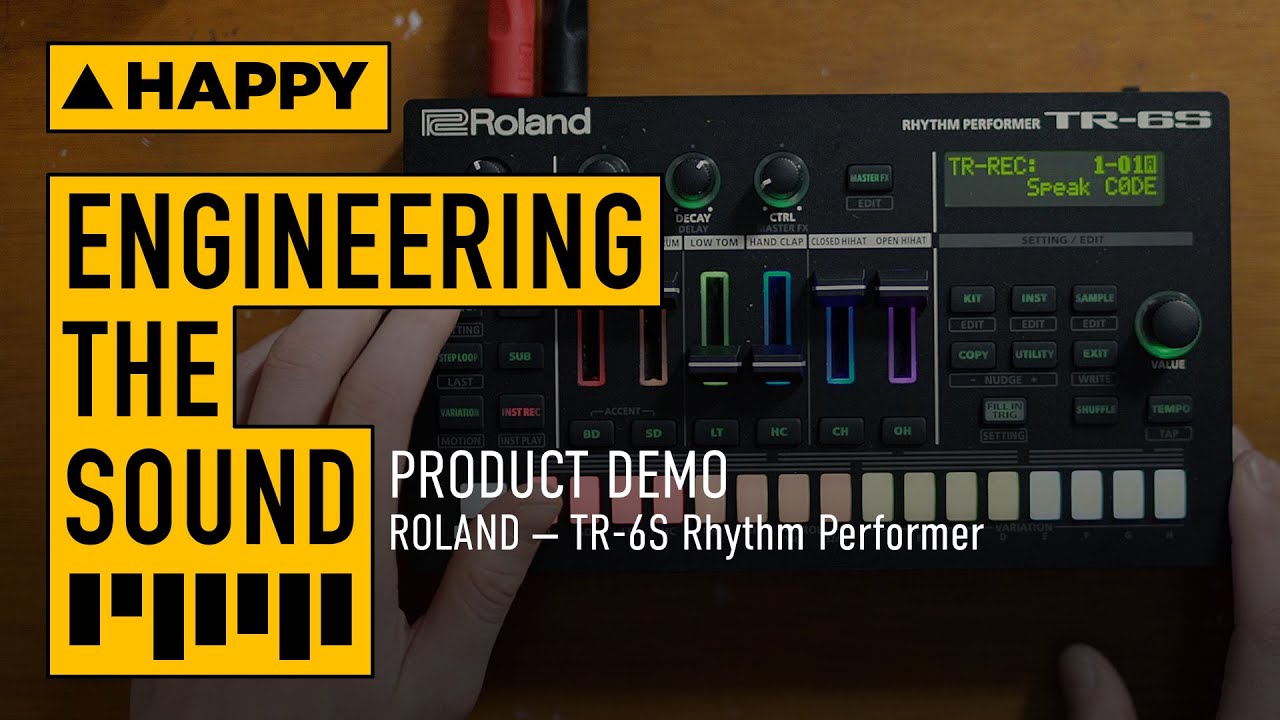 Roland: TR-6S Rhythm Performer | Full Demo and Review - YouTube
