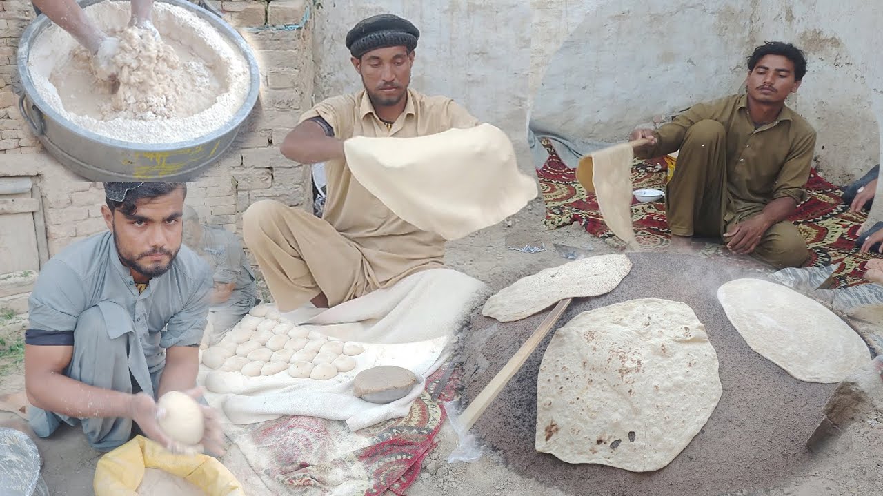 Biggest Tawa Roti | Manda Roti Recipe | Mandy | Rumali Roti Recipe ...