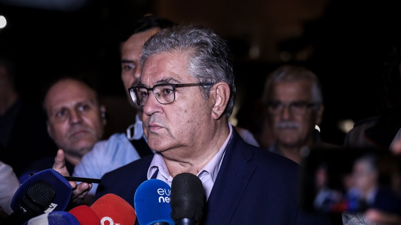 ΔΗΛΩΣΗ ΤΟΥ ΚΟΥΤΣΟΥΜΠΑ ΑΠΟ ΤΟ ΣΥΛΛΑΛΗΤΗΡΙΟ ΤΟΥ ΠΑΜΕ ΣΤΗΝ ΑΘΗΝΑ - YouTube