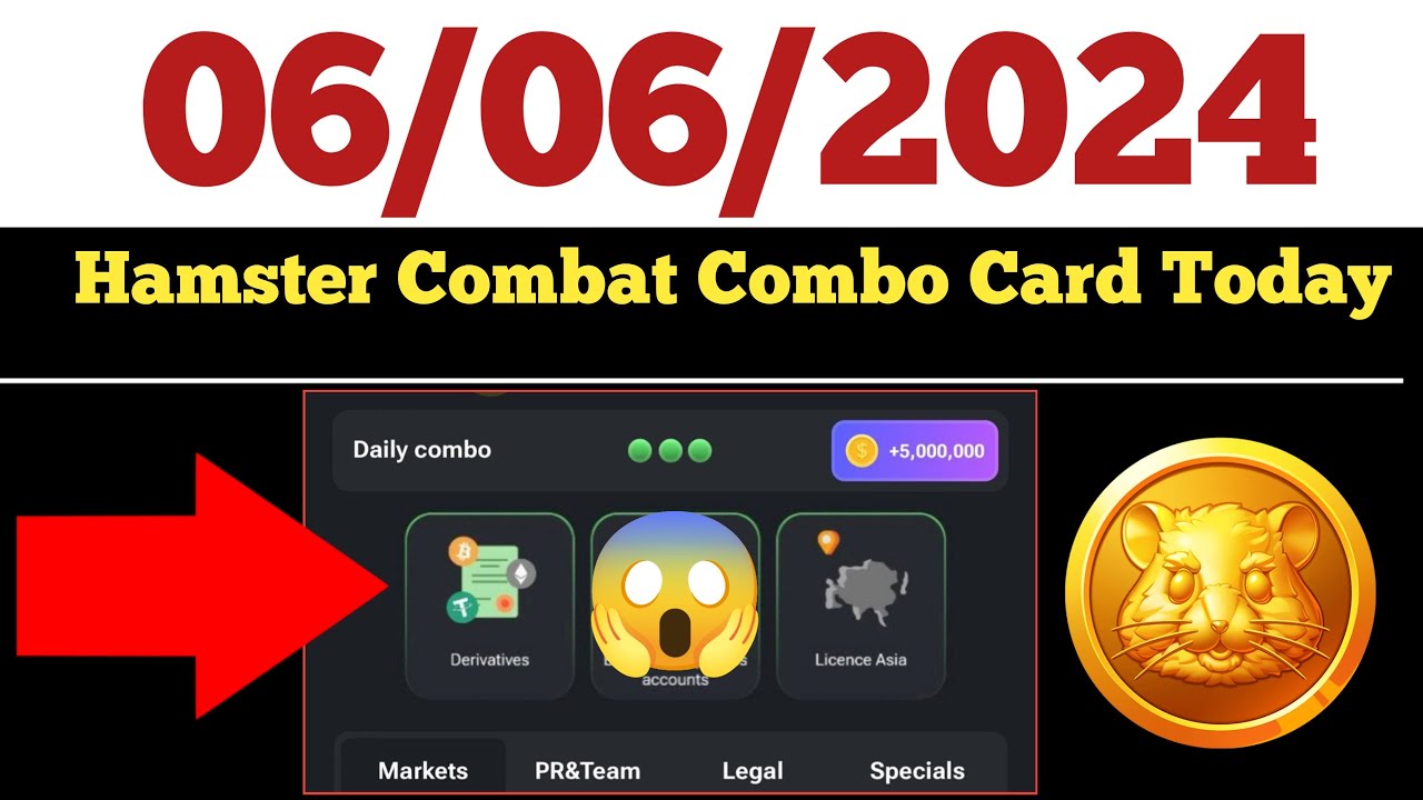 06/06/2024, Hamster Combat Daily ComboCards | Daily Combo Cards Hamster ...