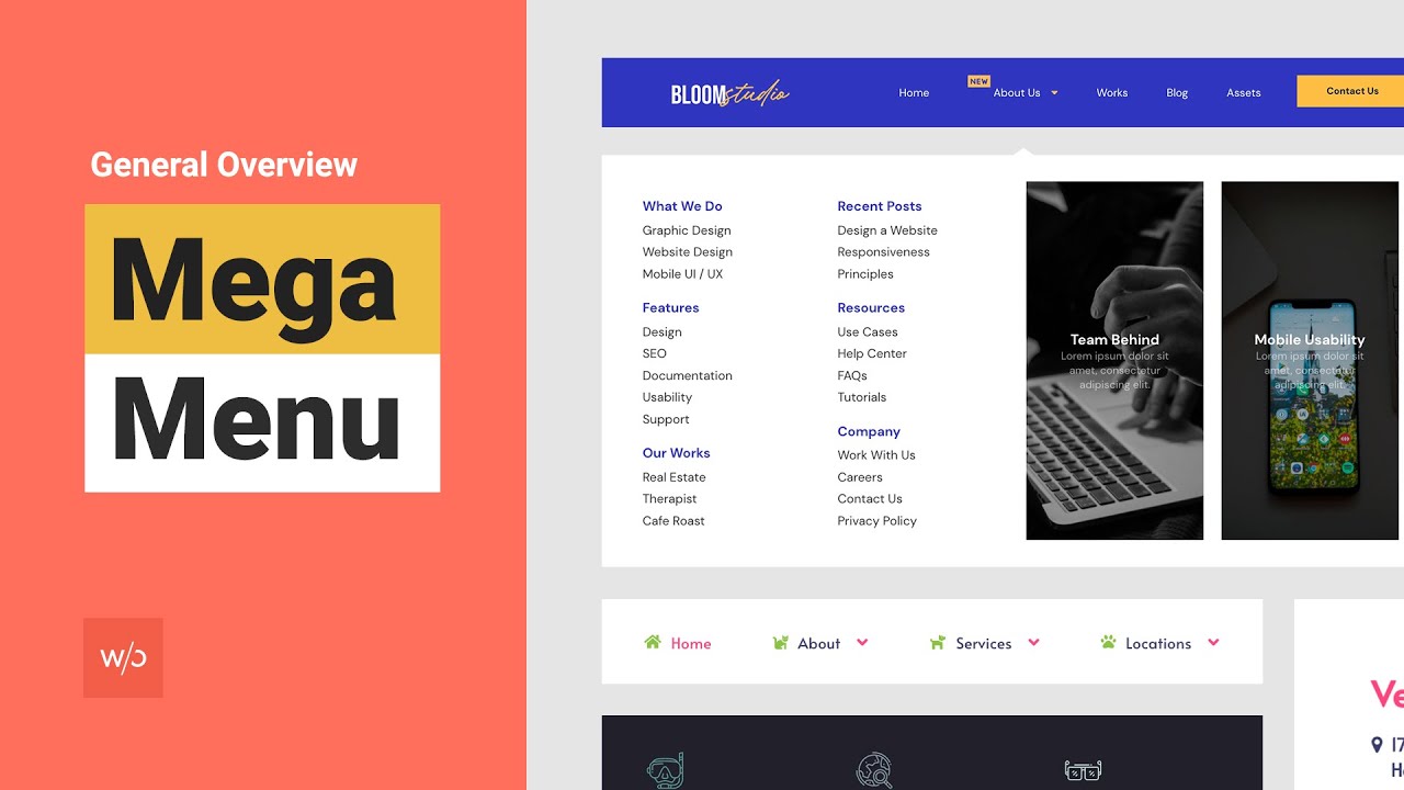 Enhanced Menu Widget (formerly Mega Menu) | Tutorial by Without Code ...