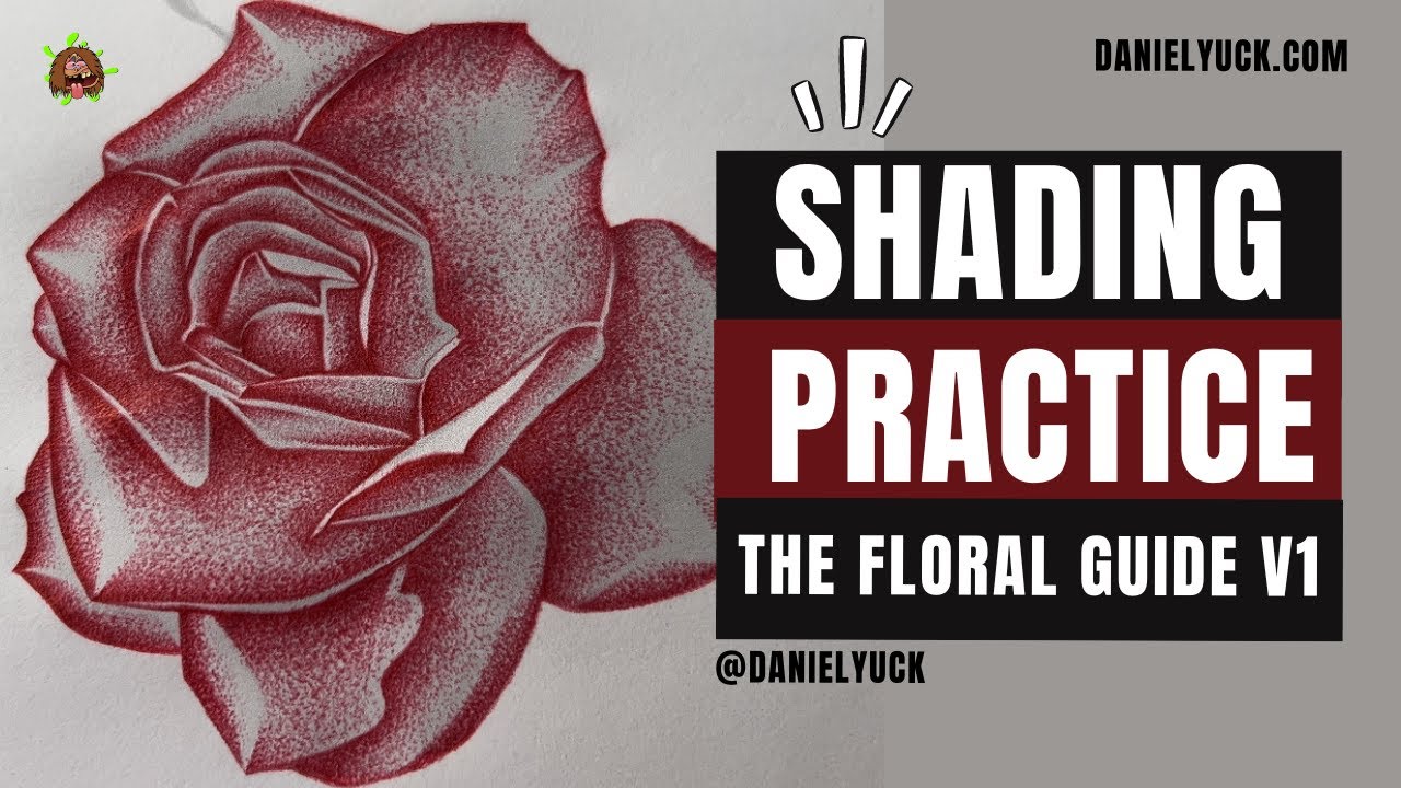 The Floral Guide V1-Shading Practice For Beginners - YouTube