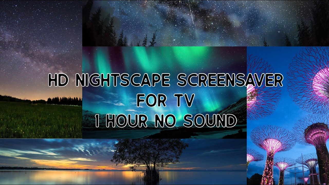 HD Nightscape Screensaver, HD Slideshow Night Photography - YouTube