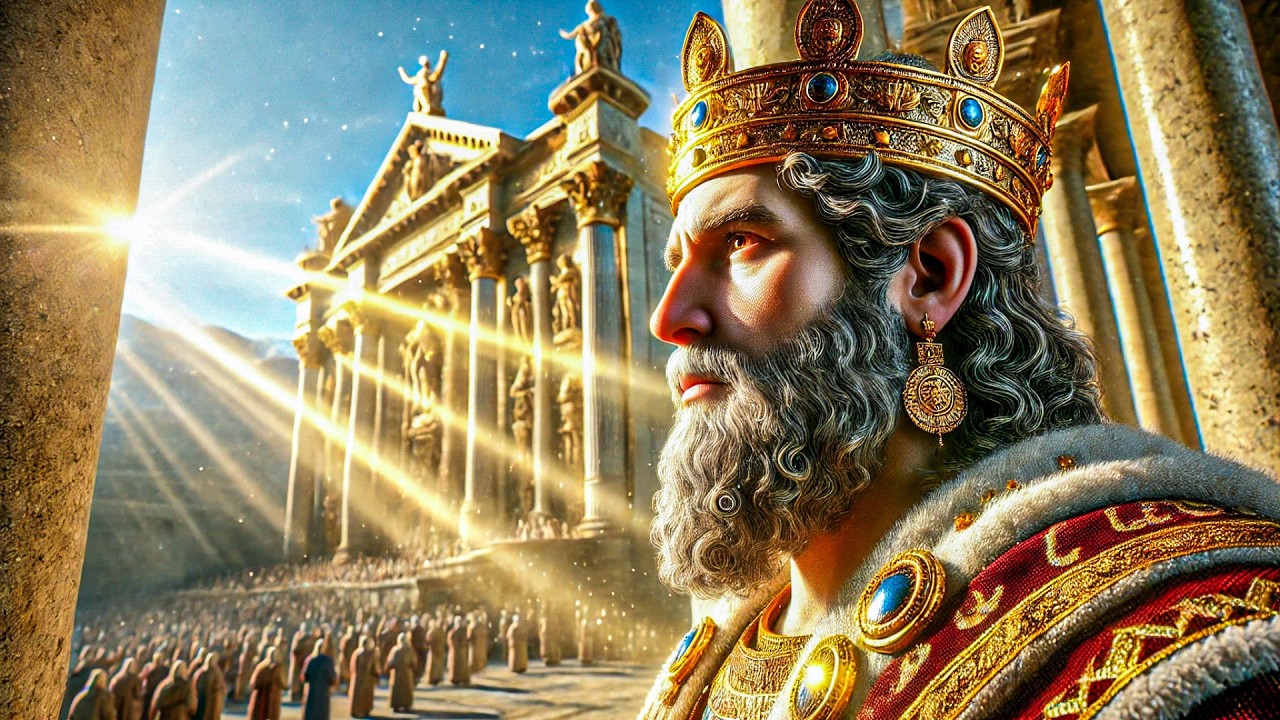 Salomão edifica o Templo e a Glória de Deus aparece - YouTube