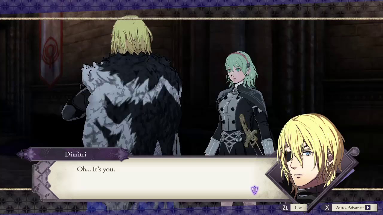Fire Emblem Three Houses - Dimitri Yawning - YouTube