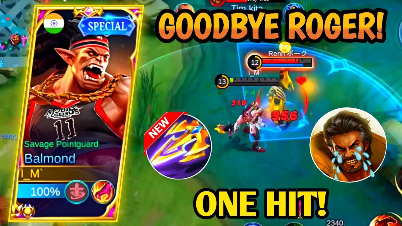 BALMOND BEST BUILD & BEST EMBLEM SET NEW UPDATE! ONE HIT BROKEN FOR ...