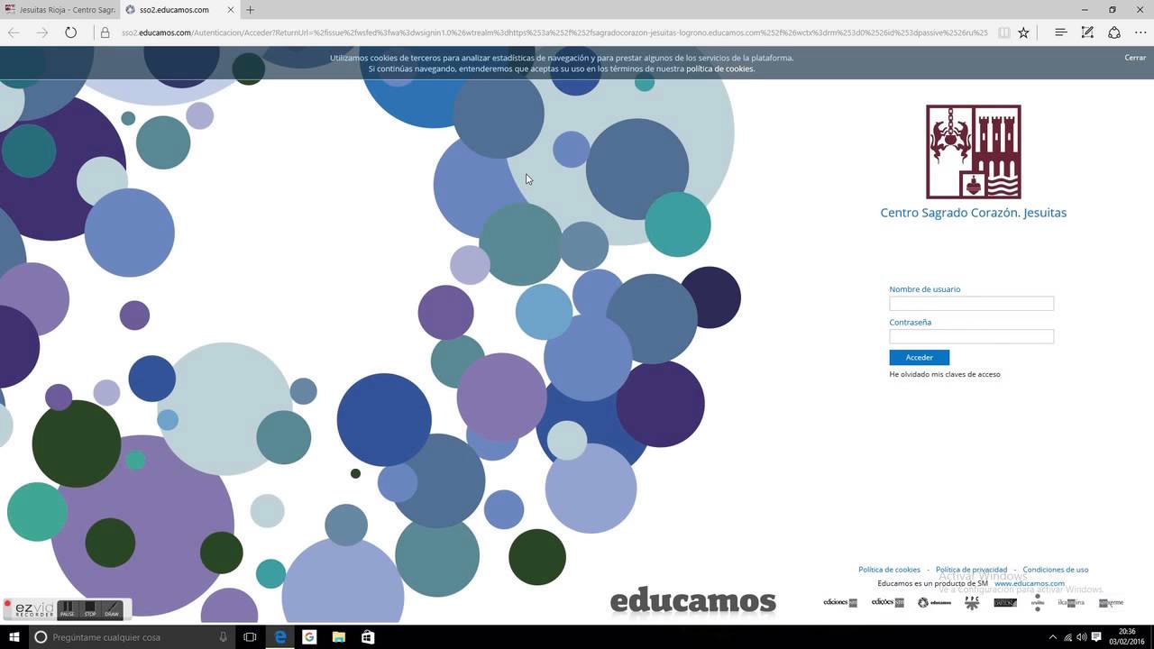 Crear acceso directo a Educamos - YouTube