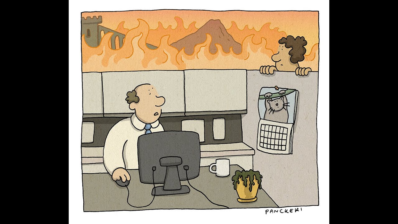 The CartoonStock Caption Contest Judges pick a winner for Drew Panckeri ...