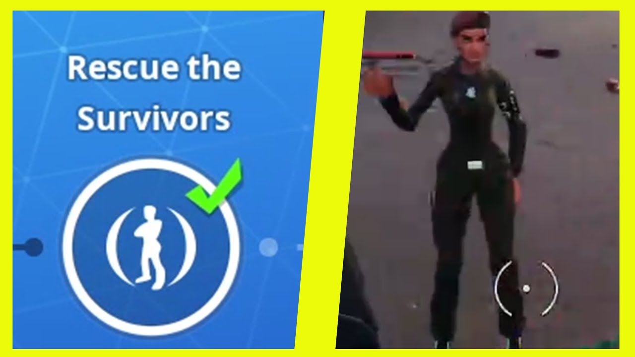 Complete a Rescue the Survivors mission in a 5+ zone | fortnite stw ...