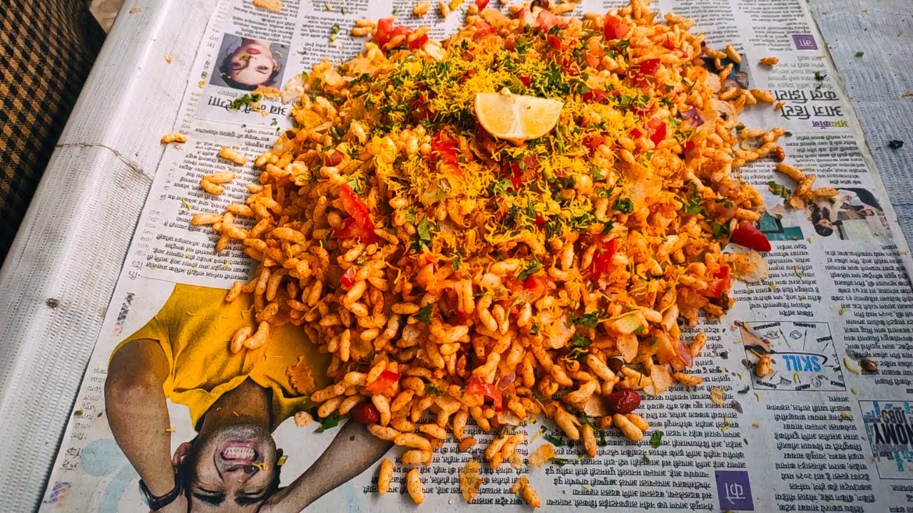 Mama Ka Kaccha Chivda | Instant Spicy Chivda Making | Indian Street ...