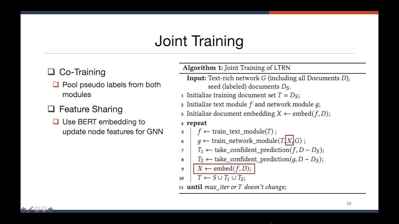 Minimally-Supervised Structure-Rich Text Categorization via Learning on Text-Rich Networks - YouTube
