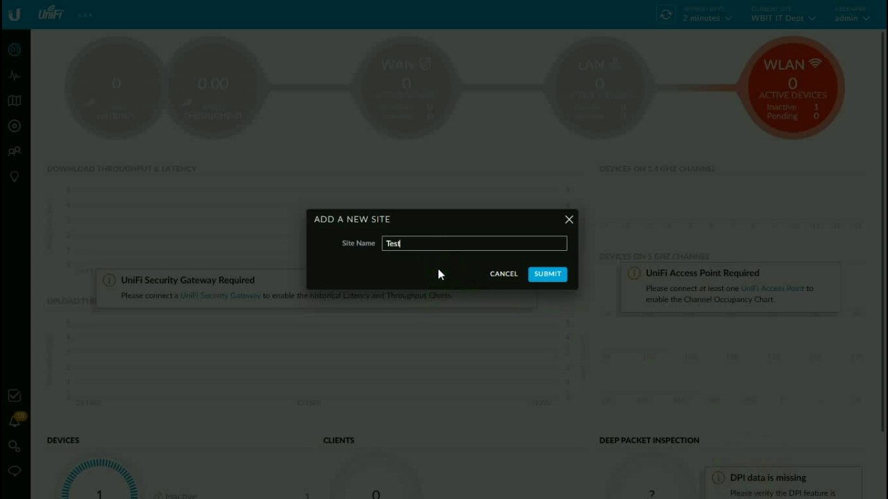 Unifi Creating A New Site And Wireless Network YouTube unifi-creating-a-new-site-and-wireless-network-youtube