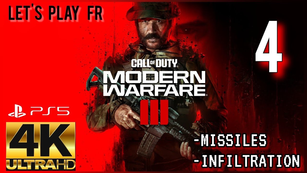 CALL OF DUTY : MW3 🔴 4K UHD 🎖 4 (MISSILES/INFILTRATION) - YouTube
