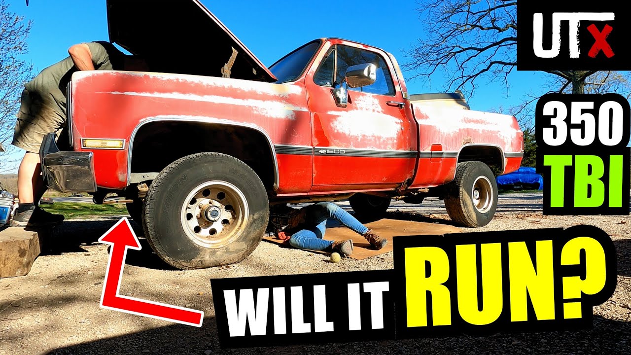 POUR ME ANOTHER - FIRST START in 20 Years! - 1987 Chevy SBC 350 TBI ...