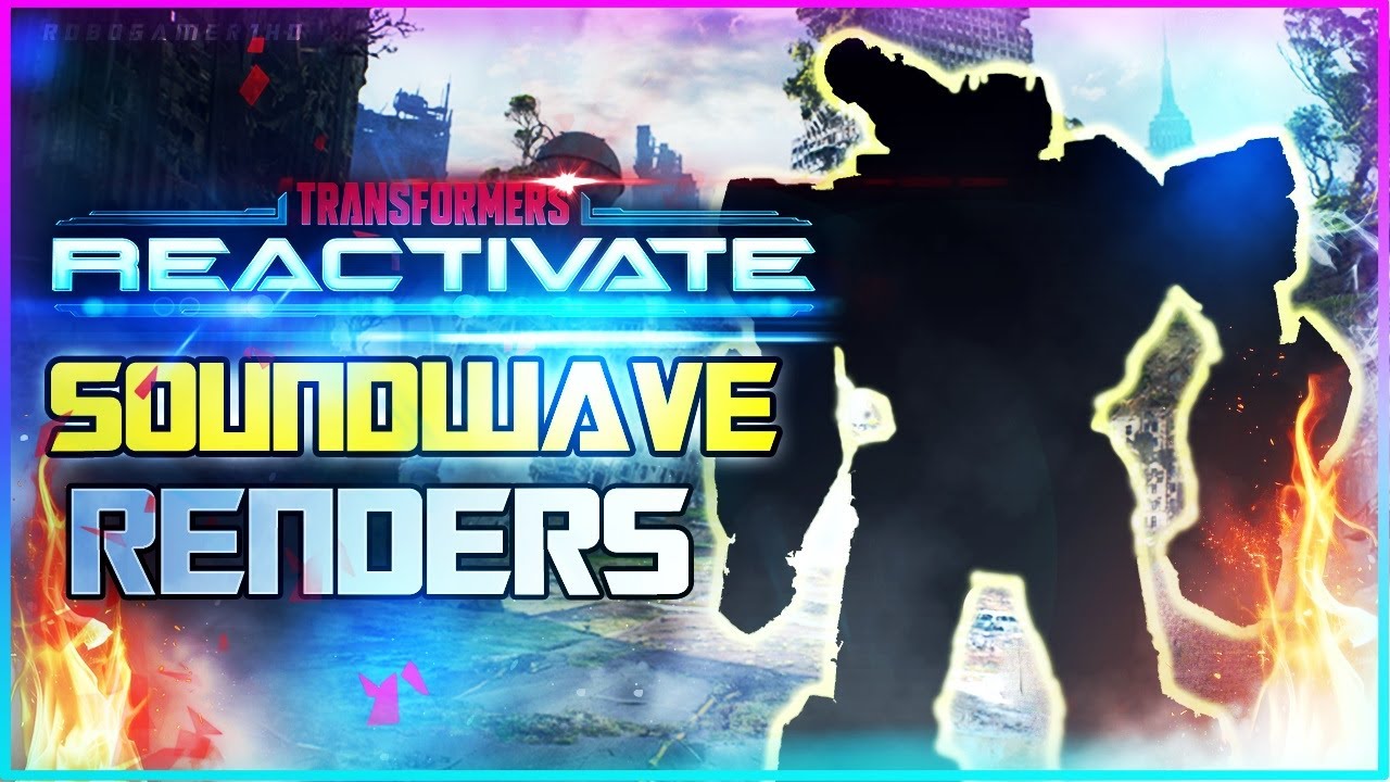 Transformers: Reactivate Soundwave Render 🔥 - YouTube