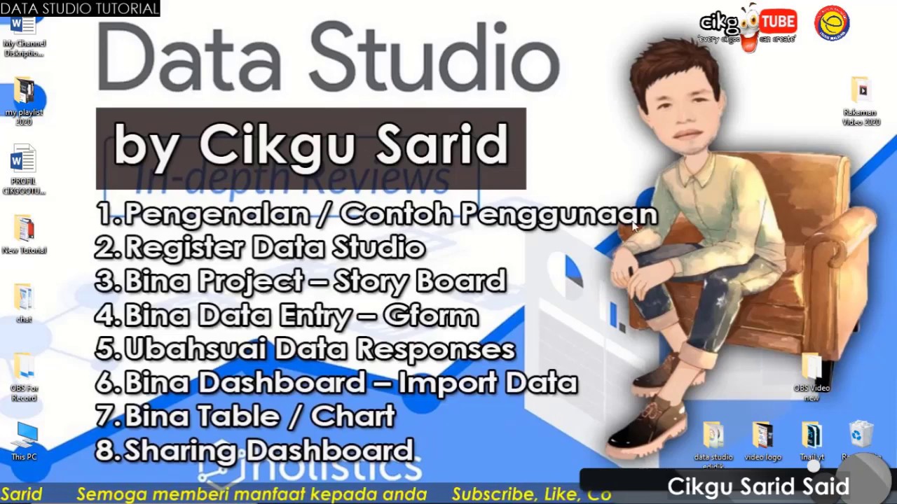 Data Studio : 1. Pengenalan dan Contoh Penggunaan - YouTube