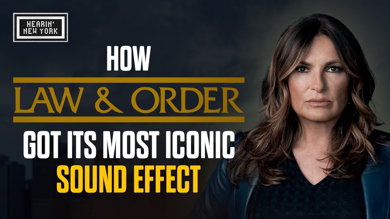 How Law & Order Got Its Most Iconic Sound Effect - YouTube