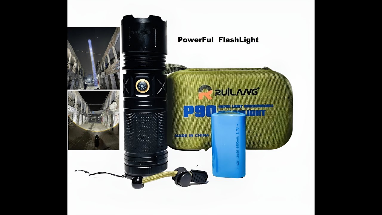 FLASHLIGHT REVOLUTION Ruilang LED P90 Changes Everything! - YouTube
