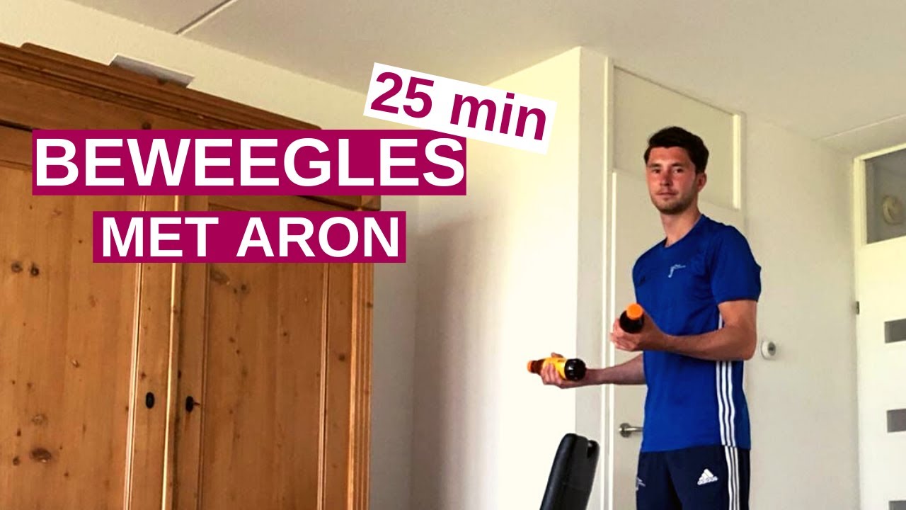 BEWEEGLES MET ARON - 25 min - warming-up, hartslagverhogende oefeningen ...