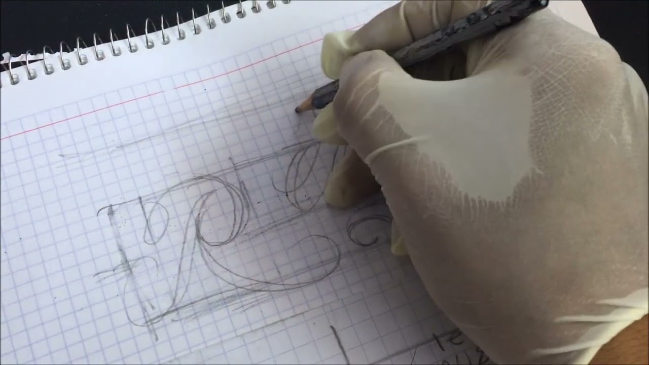 clases de lettering explicado/explicando clases de letras - YouTube