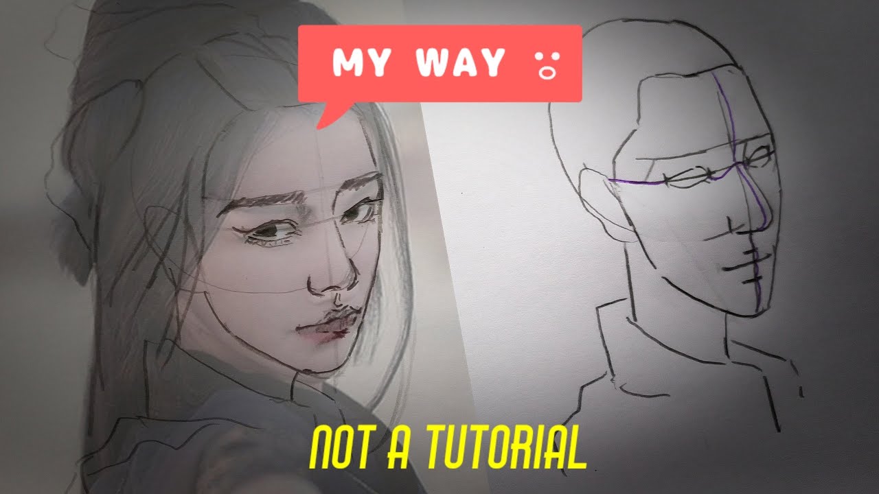 How I design the face ( This makes things EASIER ) - YouTube