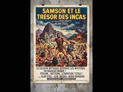 Samson et le Trésor des Incas 1964   VF PÉPLUM, WESTERN AVEC ALAN STEEL
